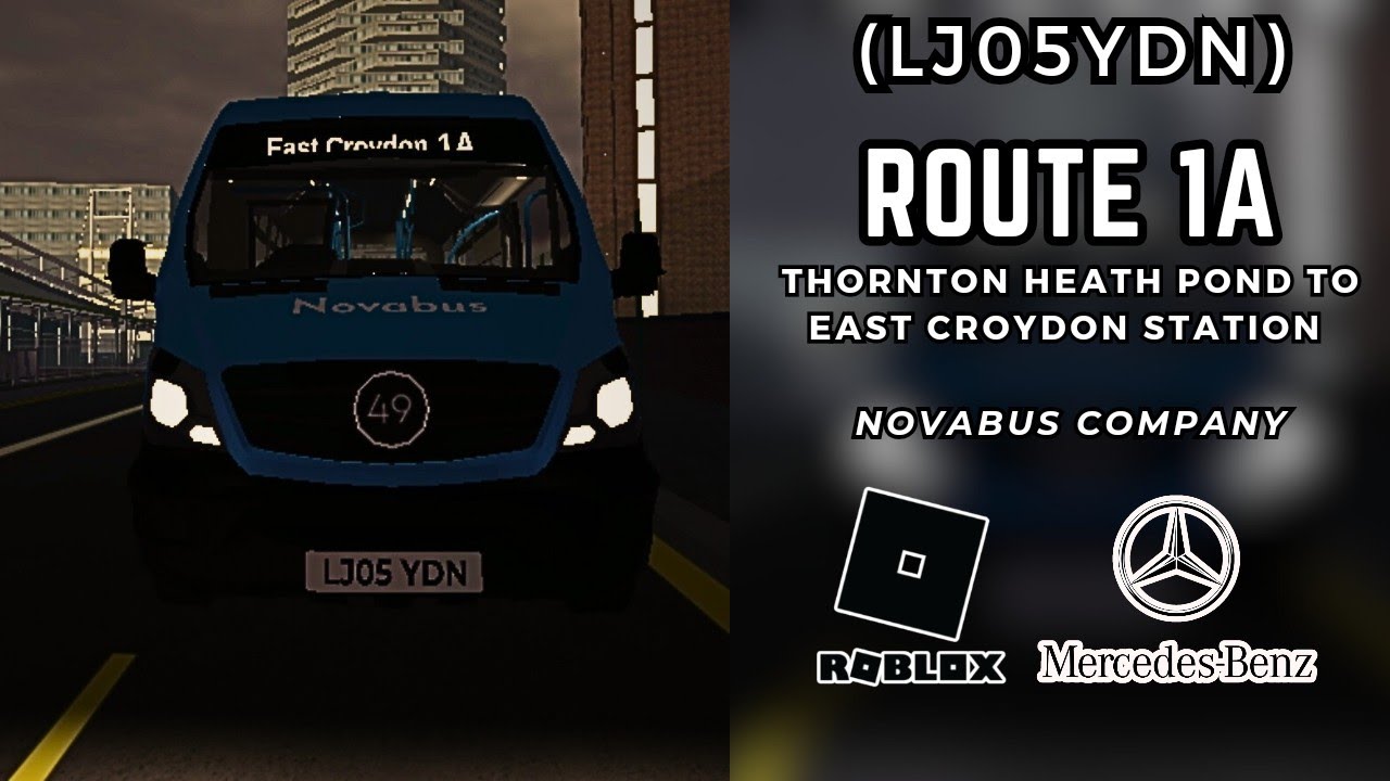NovaBus LJ05YDN Mercedes-Benz Mellor Strata | Route 1A - East Croydon ...