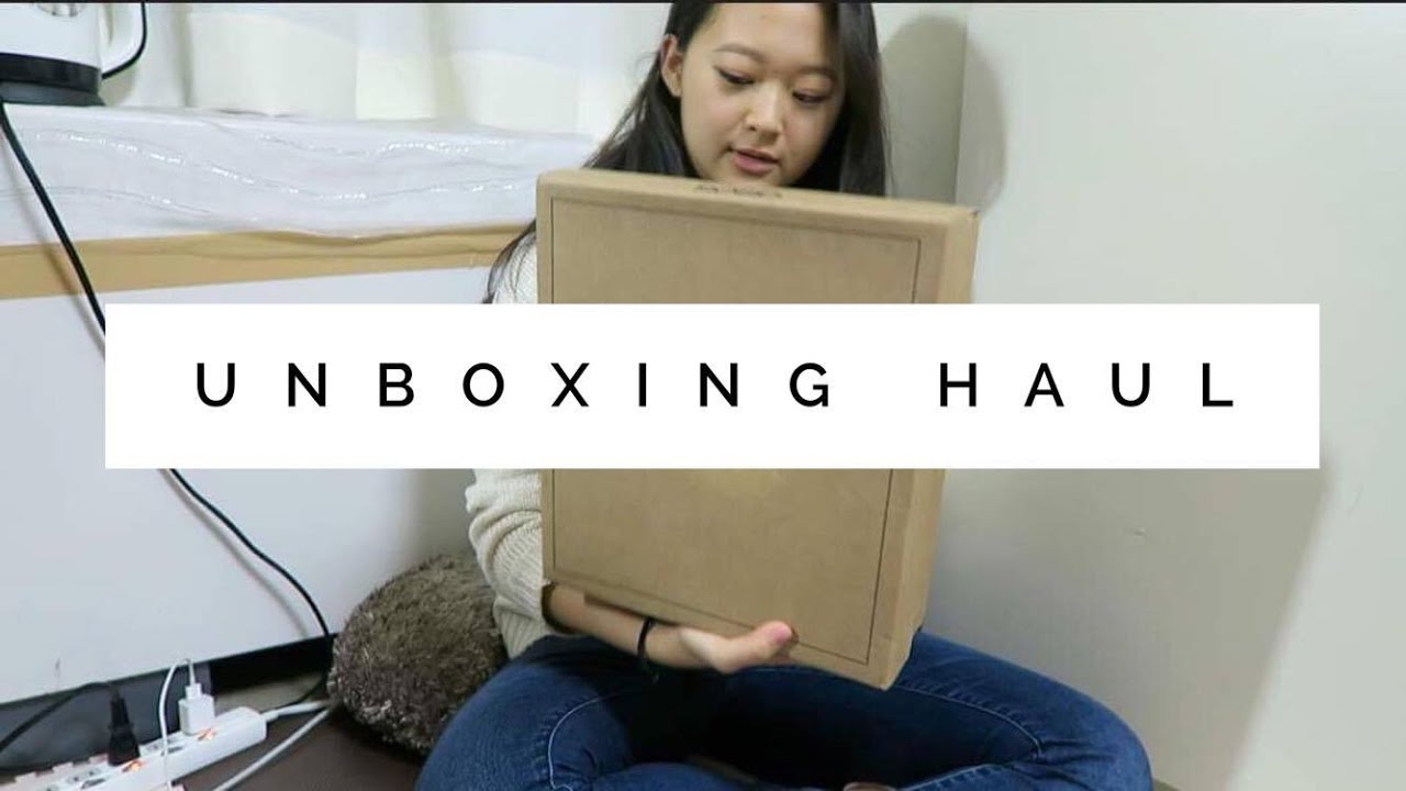 Unboxing haul + life update - YouTube