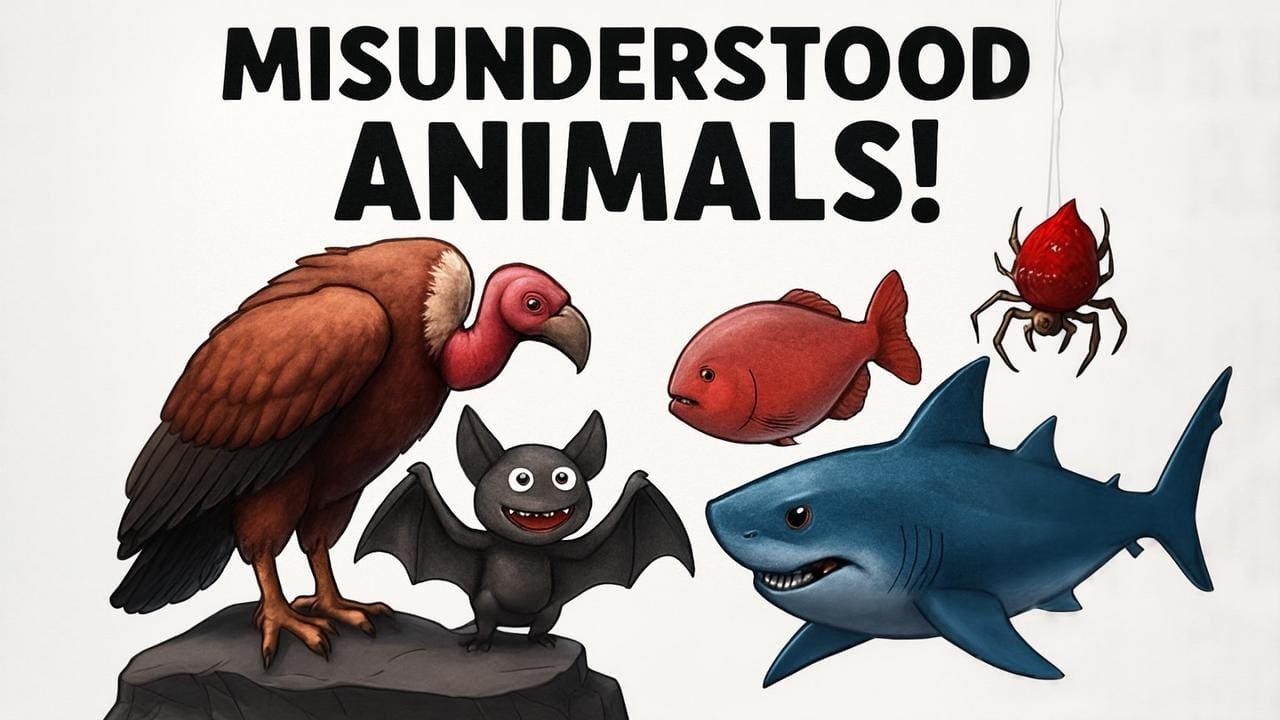 Top 5 Most Misunderstood Animals in the World - YouTube