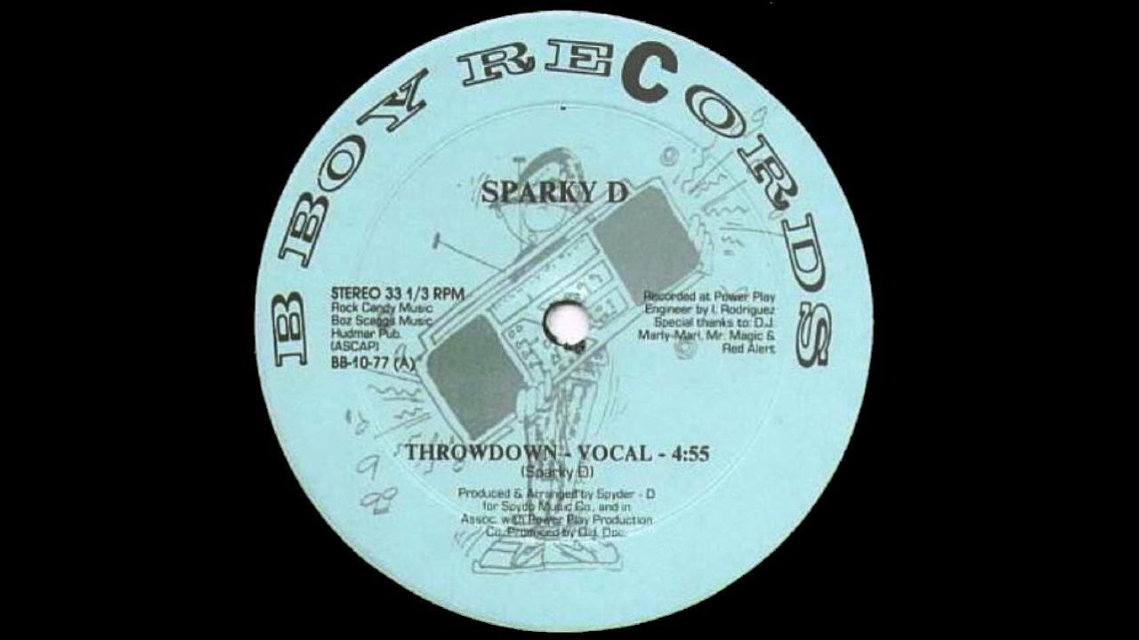 Sparky D - Throwdown (Vocal) - YouTube