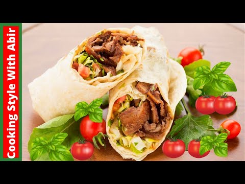 HOW TO MAKE TURKISH DURUM |DURUM RECIPE |COOKING STYLE With ABIR