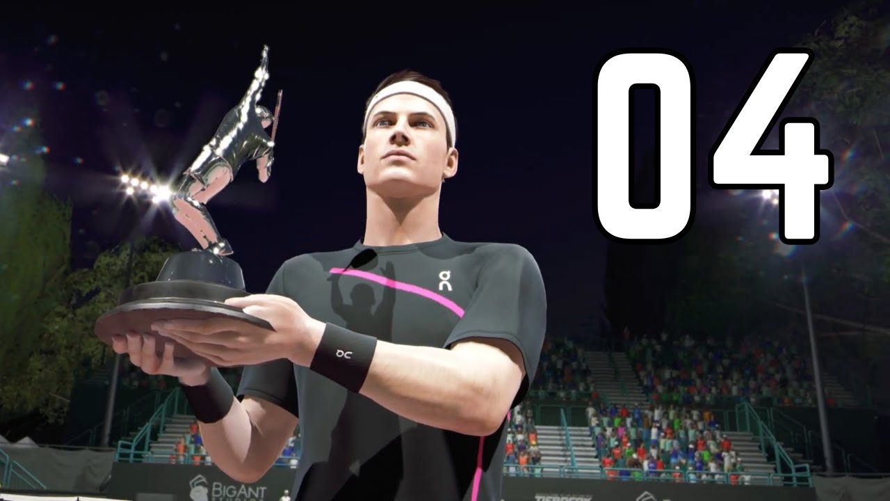 TIEBREAK - Career Mode - Part 4 - Another Trophy in Rome - YouTube