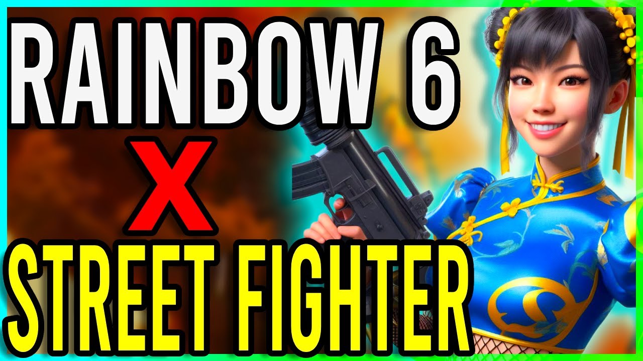 Rainbow Six Siege X Street Fighter Collab Chun Li Ryu😱😱😱 Ubisoftpartner Ad Youtube