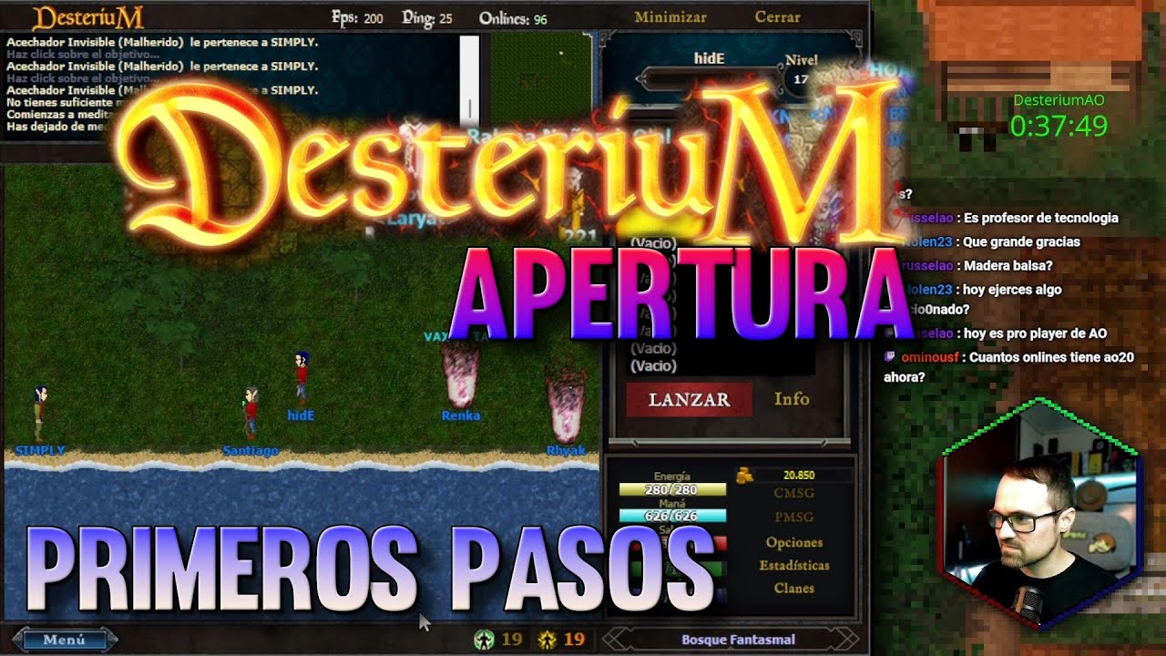 Desterium: Apertura y primeros pasos 🥳 - YouTube