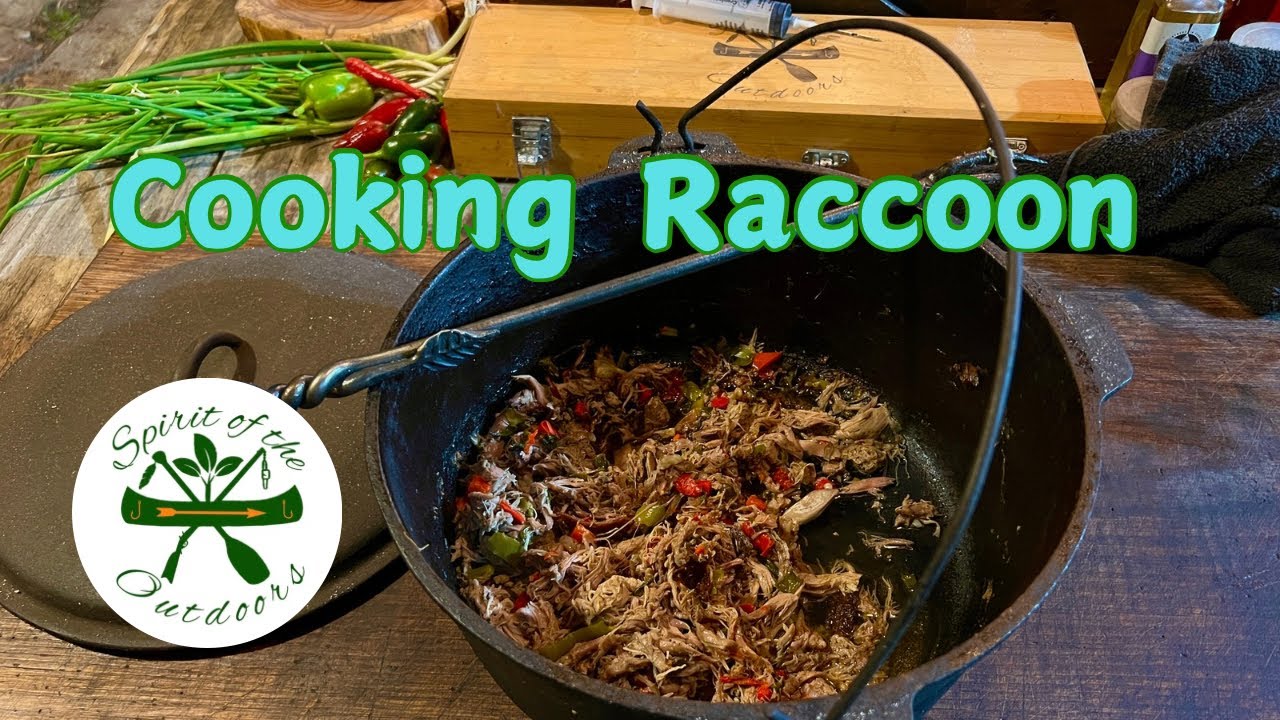 Cooking Raccoon - YouTube
