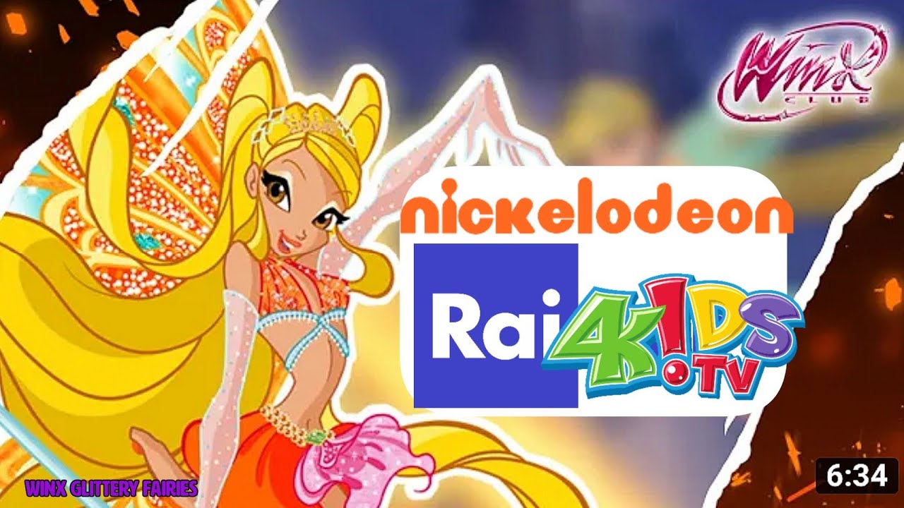 Winx Club - 3x19 Stella Enchantix Dönüşümü! | RAI VS NICK VS 4KIDS ...