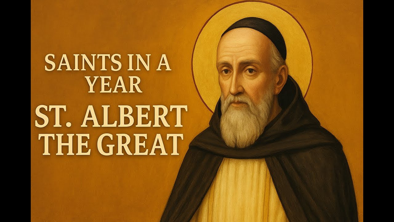 Saints in a Year Day 15: St. Albert the Great - YouTube