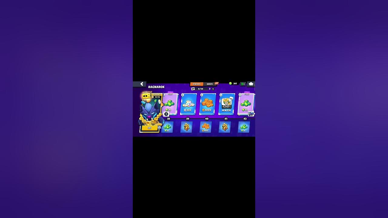 Brawl Stars Ragnarok Season 25 Battle Pass Youtube