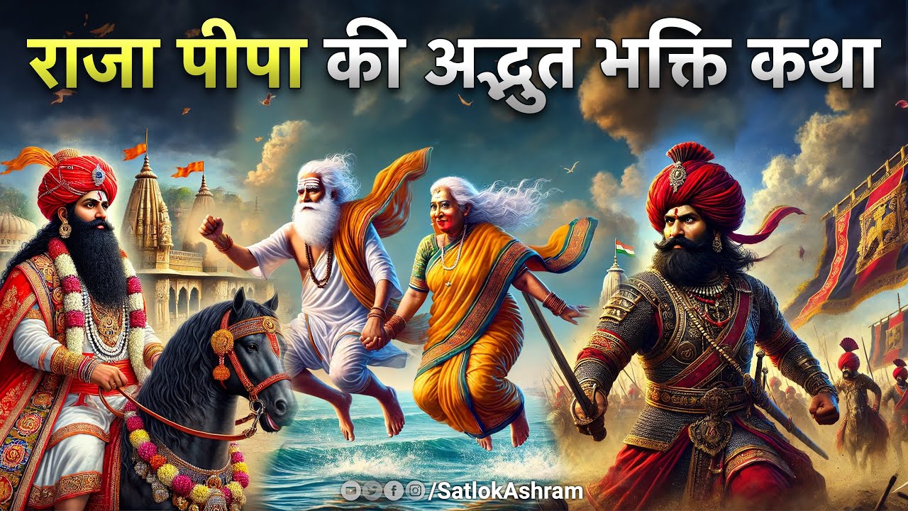 राजा पीपा की अद्भुत भक्ति कथा | Sant Rampal Ji Maharaj | Story of Pipa ...
