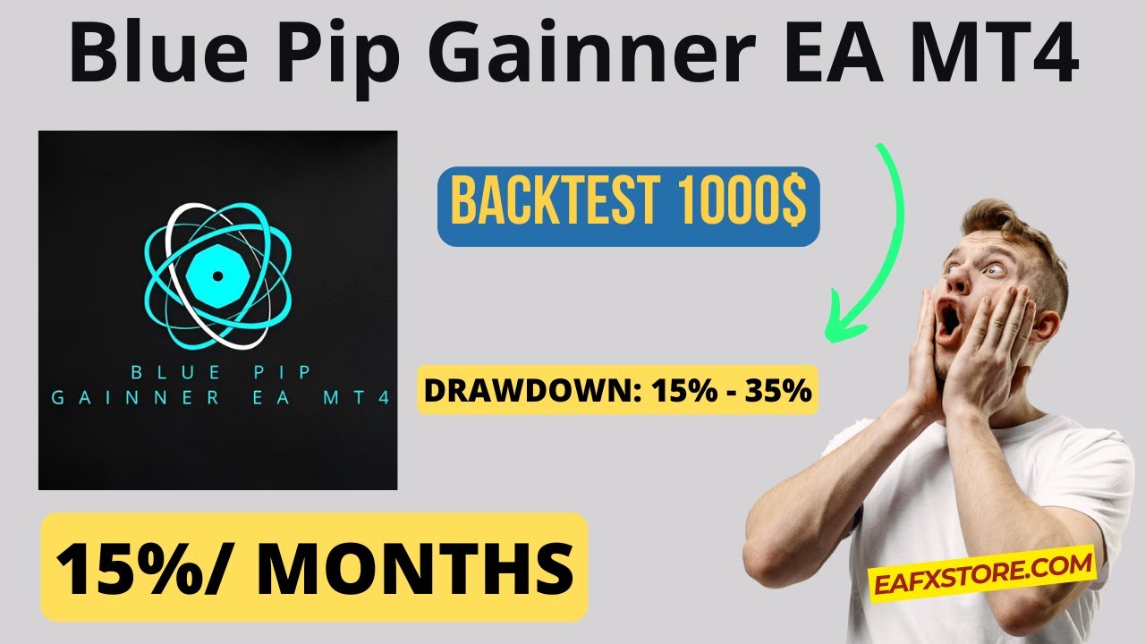 Blue Pip Gainner EA MT4 Review | FX STORE EA - YouTube