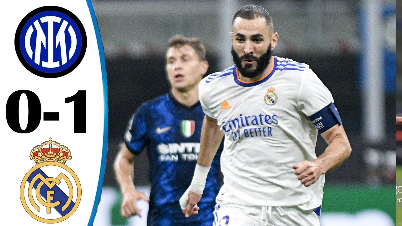 Real MAdrid vs Inter 1-0 All Goals & Highlights 15/09/2021 HD - YouTube