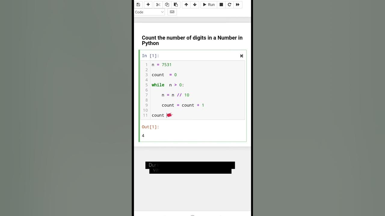 Exercise 8 How To Count Digits In A Positive Integer Using Python exercise-8-how-to-count-digits-in-a-positive-integer-using-python