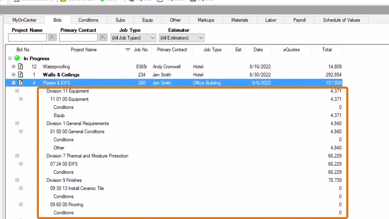 Quick Bid - The Bids Tab - YouTube