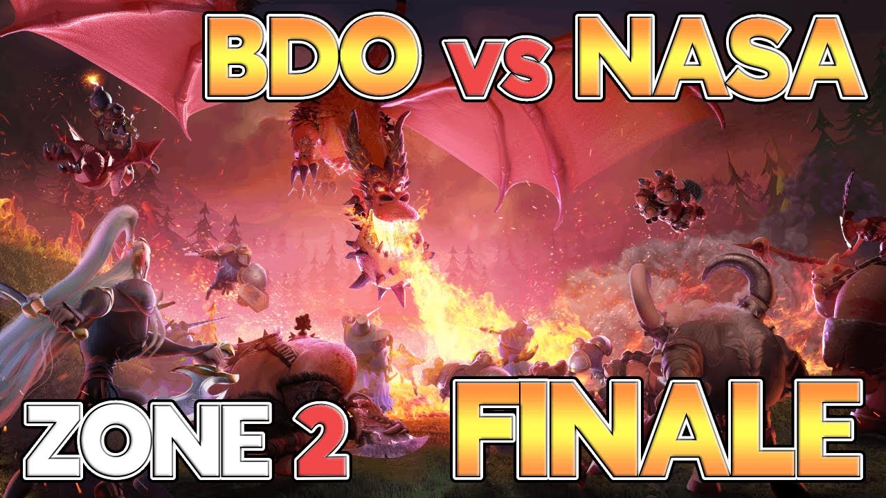 BDO PUSH TO BURN! NASA vs BDO Zone 2 War Finale! Call of Dragons War Gameplay - YouTube