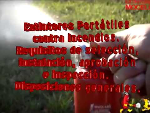 NB 58002 EXTINTORES PORTATILES P YAVI - YouTube