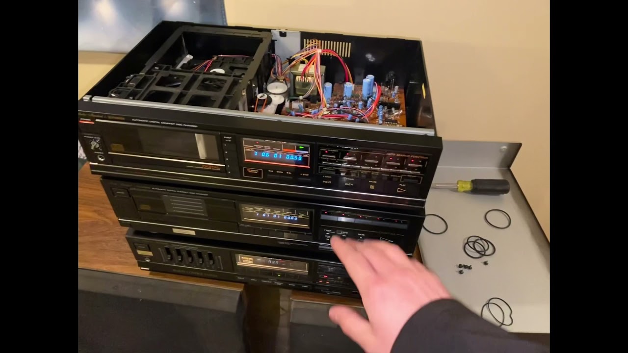 Saved another 5 Disc CD Changer from the perils of destruction! Fisher ...