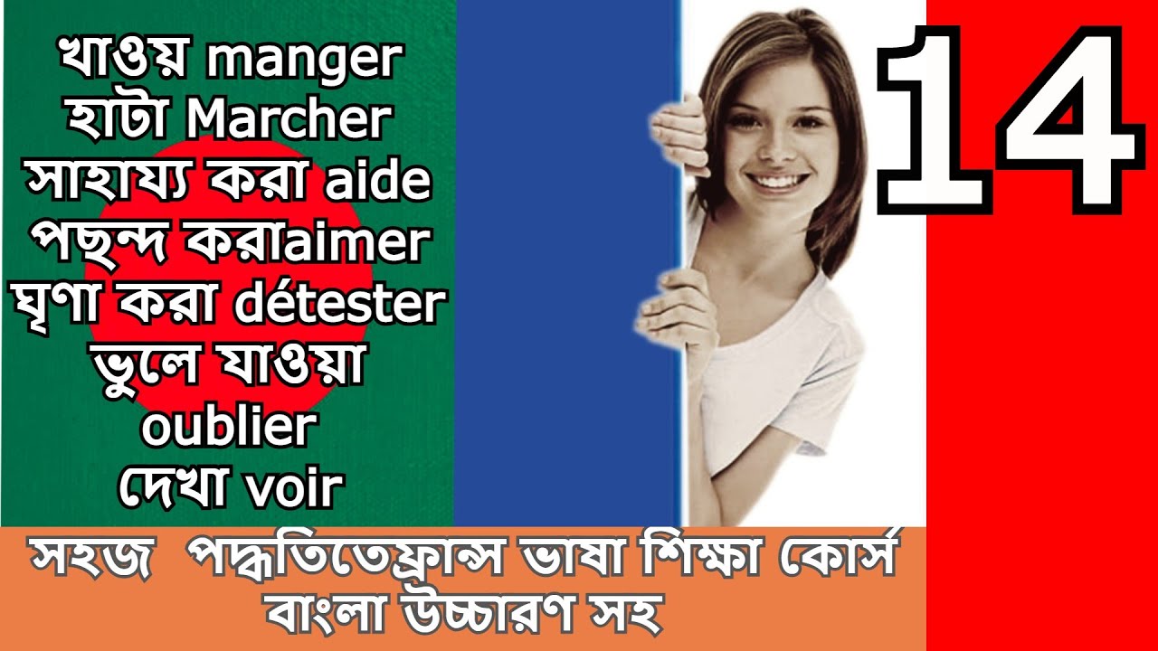 Learn Bangla to France | French Words for Bengali| বাংলা থেকে ফরাসি 100 ...