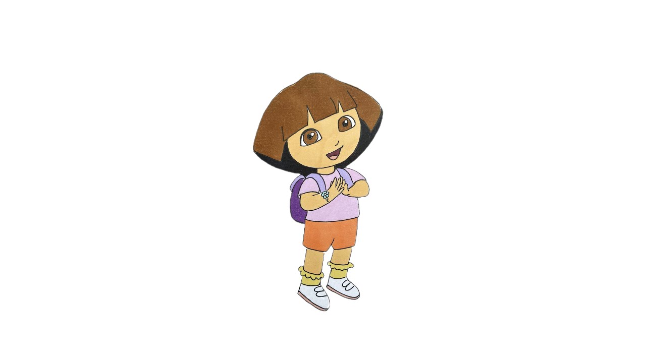 How to Draw Dora Marquez – Adventure Spirit with Heroic Latina Girl in ...