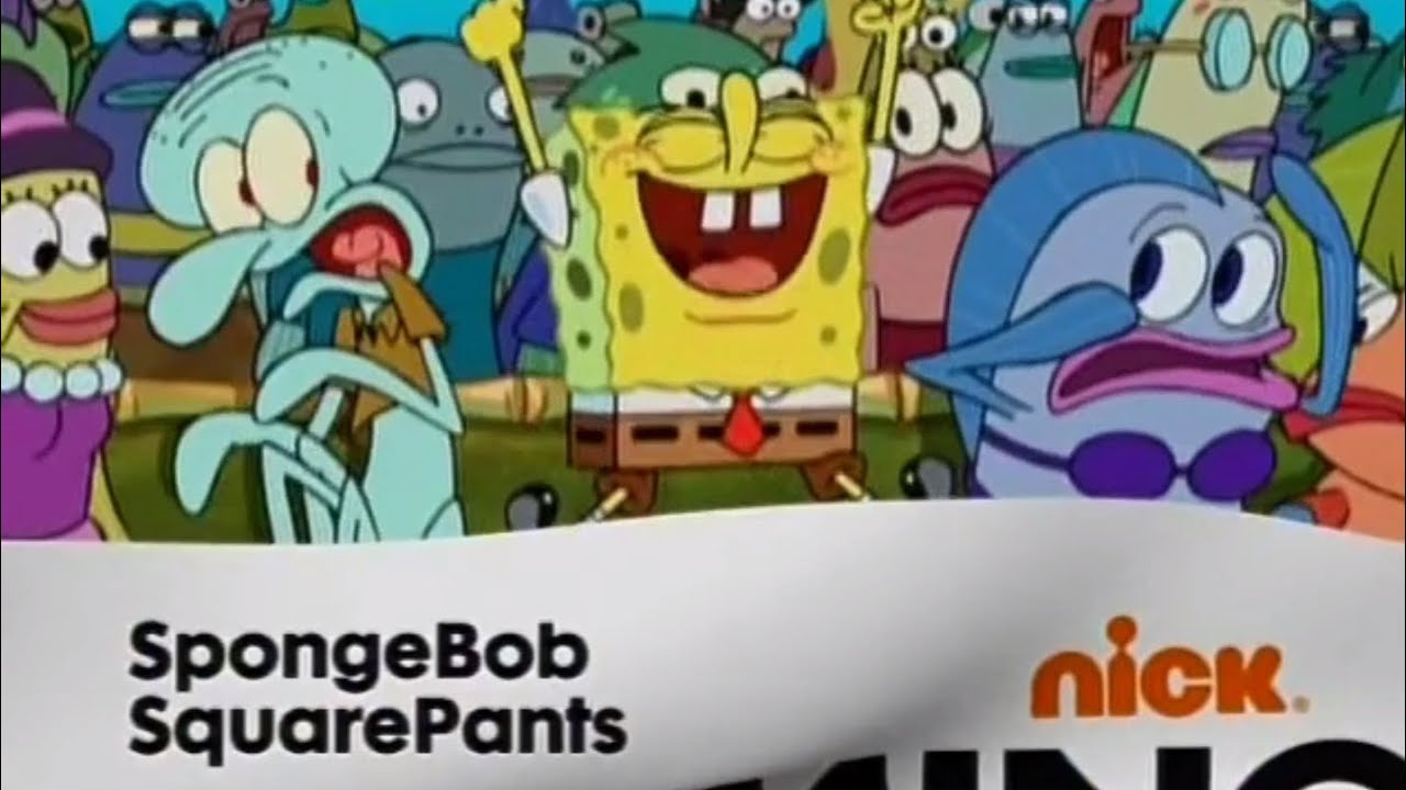 Nickelodeon Coming Up/Now Bumper (SpongeBob SquarePants/iCarly) (2010 ...
