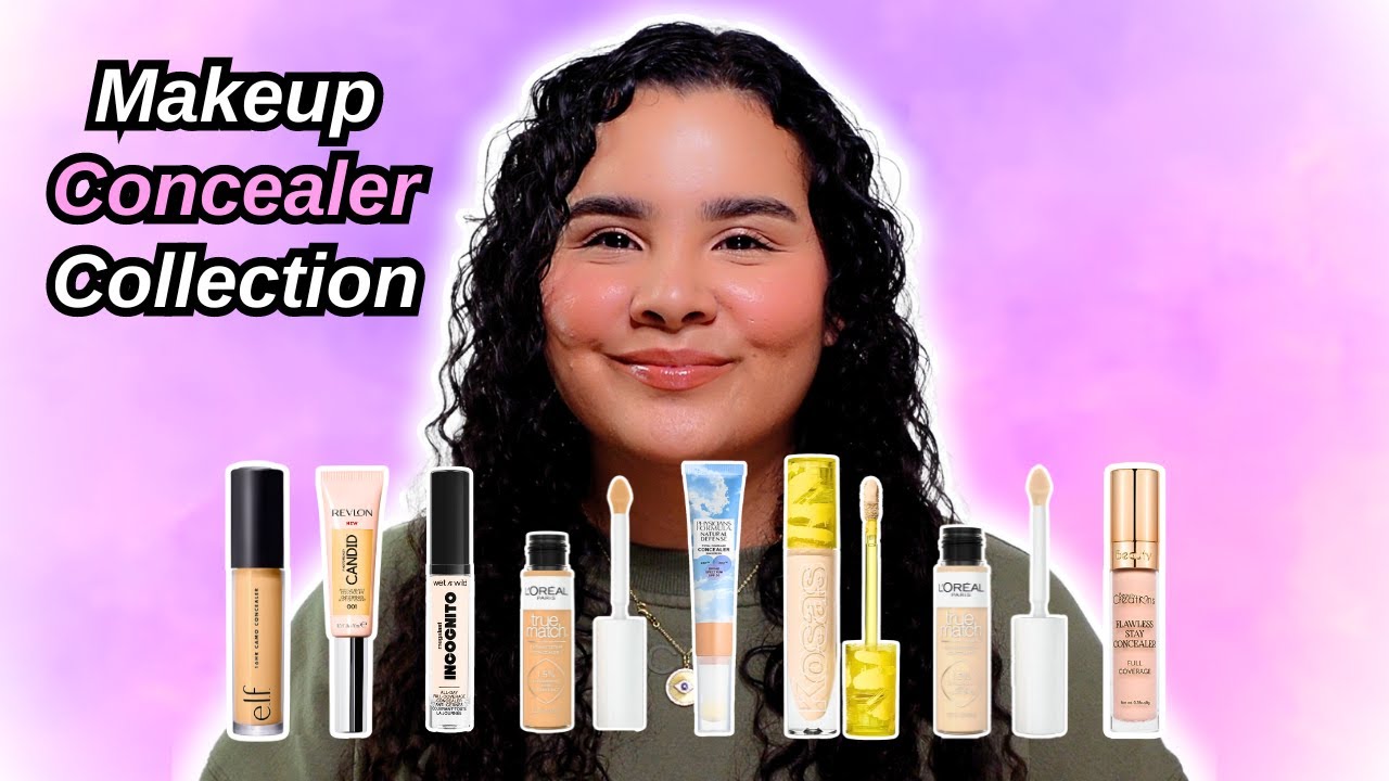 MAKEUP CONCEALER COLLECTION | RANKING FROM WORST TO BEST | DRUGSTORE ...
