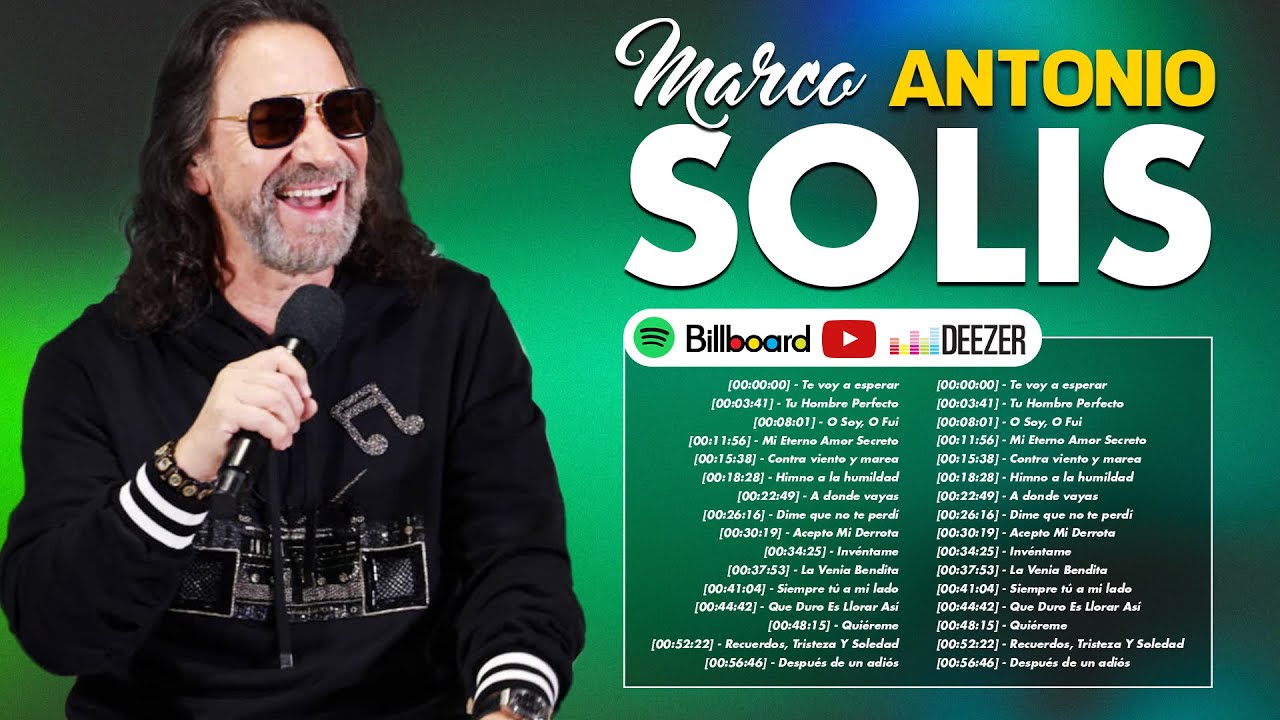 MARCO ANTONIO SOLIS ÉXITOS SUS MEJORES MIX ~ MARCO ANTONIO SOLIS ...