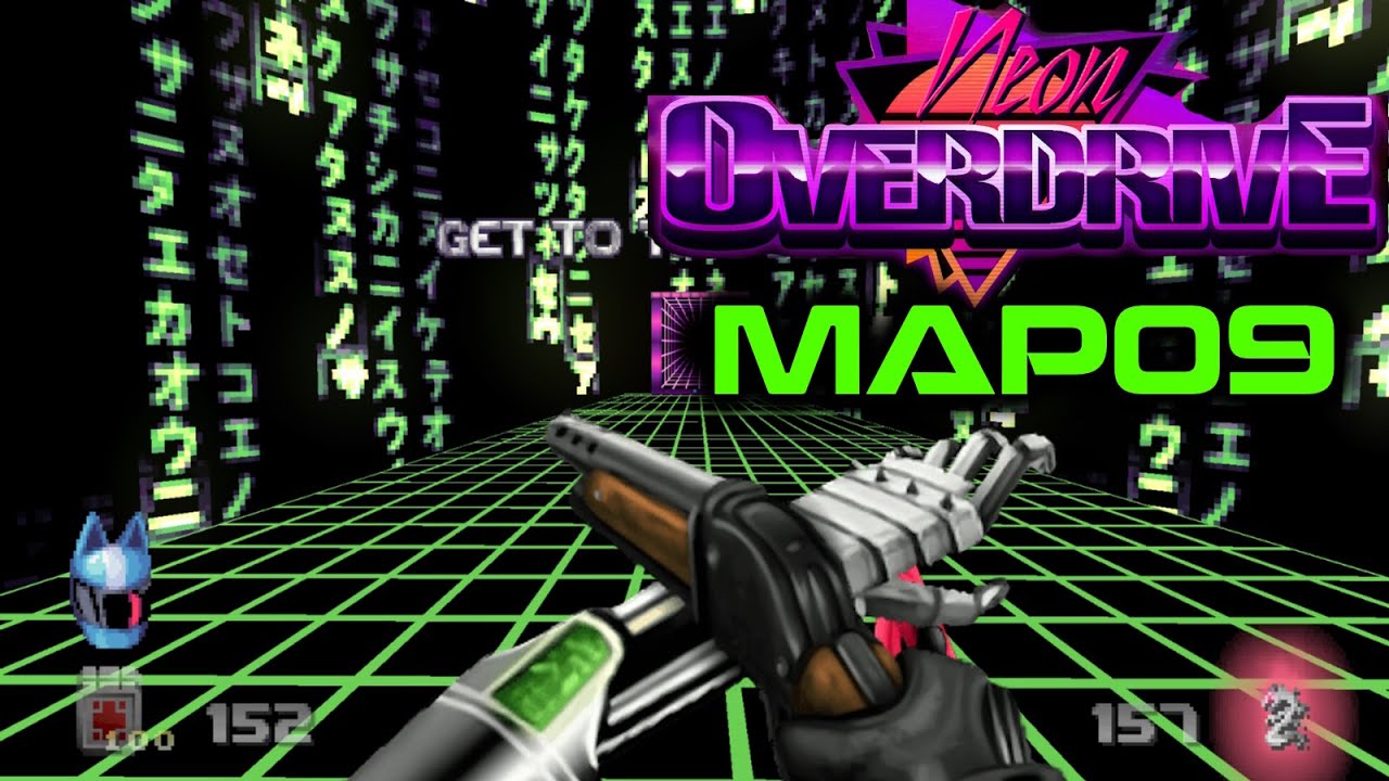 DOOM: NEON OVERDRIVE - Office Rage (MAP09)- DIAMOND DRAGON - YouTube