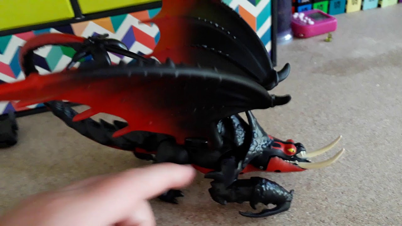 HTTYD 3 Deathgripper and Grimmel Toy - YouTube