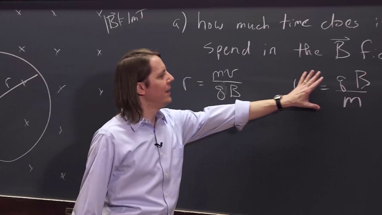 PHYS 102 | Charged Particle Trajectory 5 - Bouncing an Electron off of ...