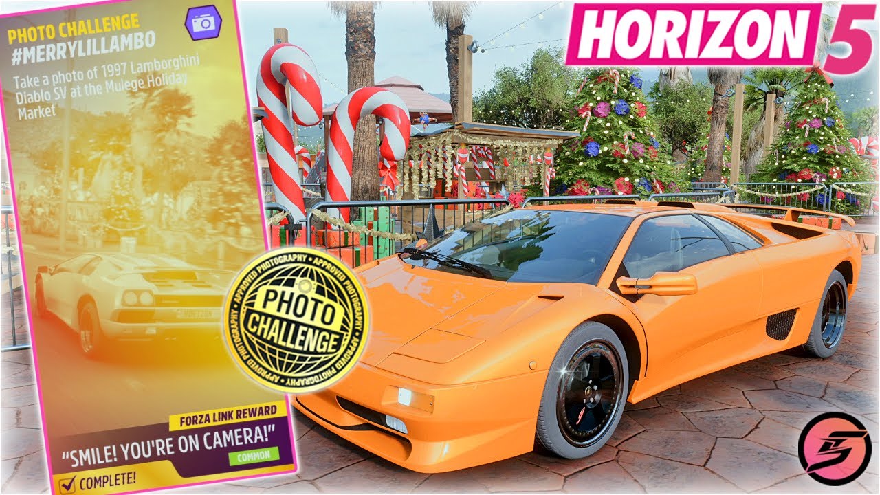 How to do Summer Photo Challenge #MERRYLILLAMBO Forza Horizon 5 Mulege ...