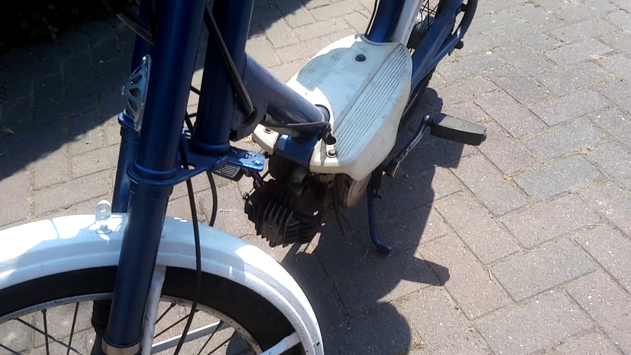 Honda PF50 engine running. - YouTube