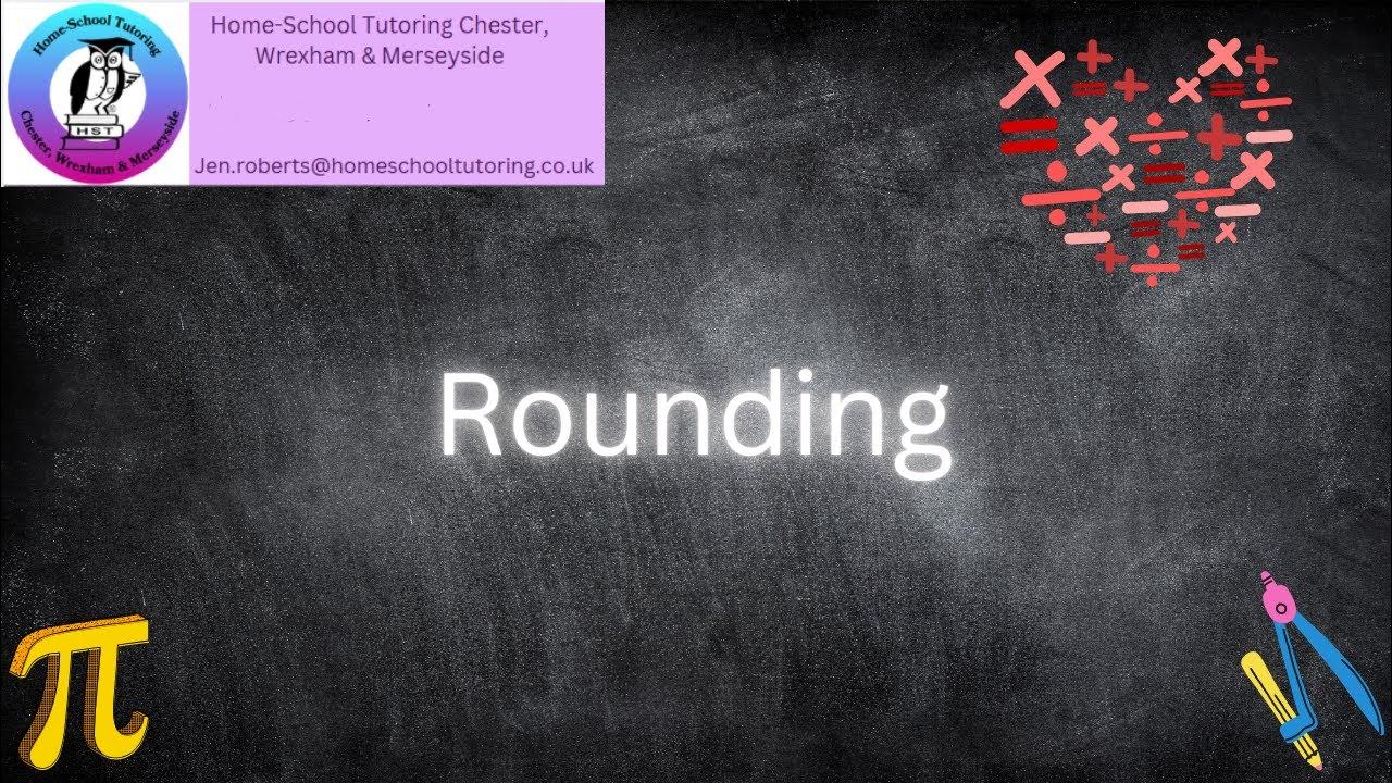 Rounding to decimal places and significant figures - YouTube