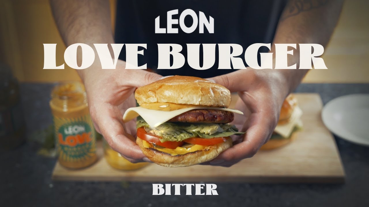 VEGAN BURGER - How To Make The LEON Love Burger At Home Recipe | By ...