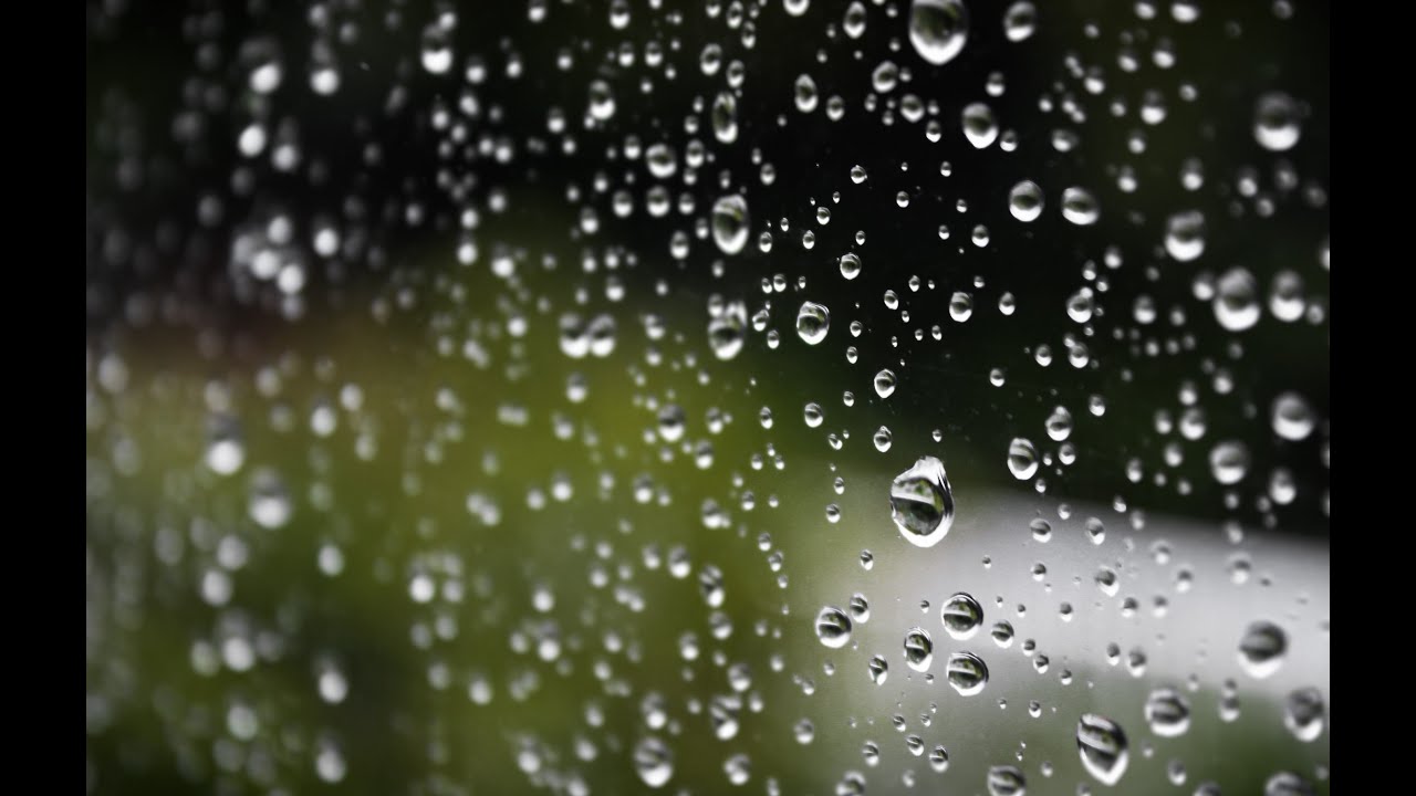 Drizzling Rain, Hitting the Window - visual and sounds – 3 minutes ...
