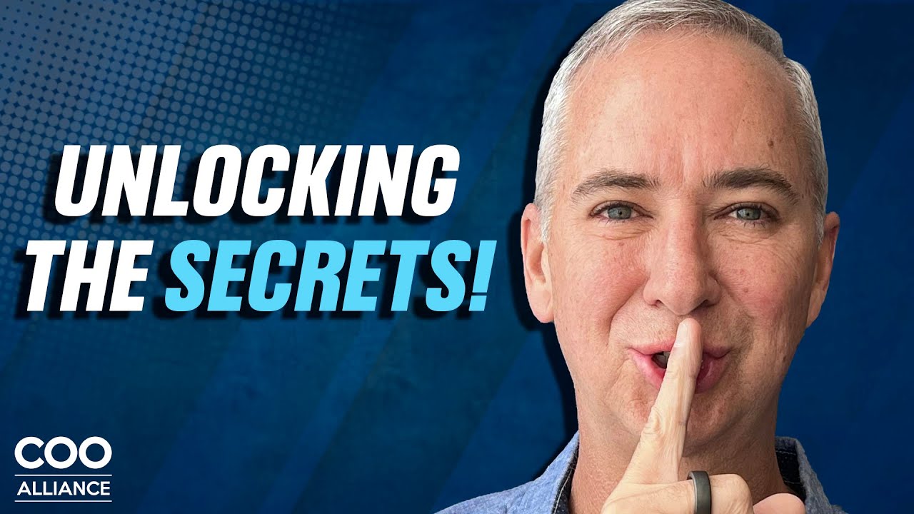 Making the CEO Iconic! The Key to Leveraging Your COO Career - YouTube