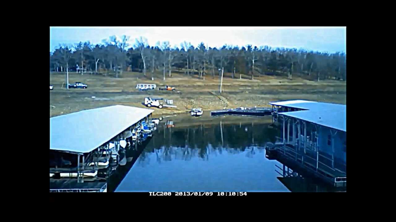 3-Stall Boat Dock Build and Install - YouTube