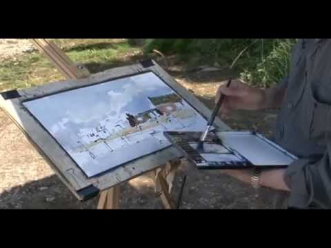 Contrast in Watercolour with John Tookey - YouTube