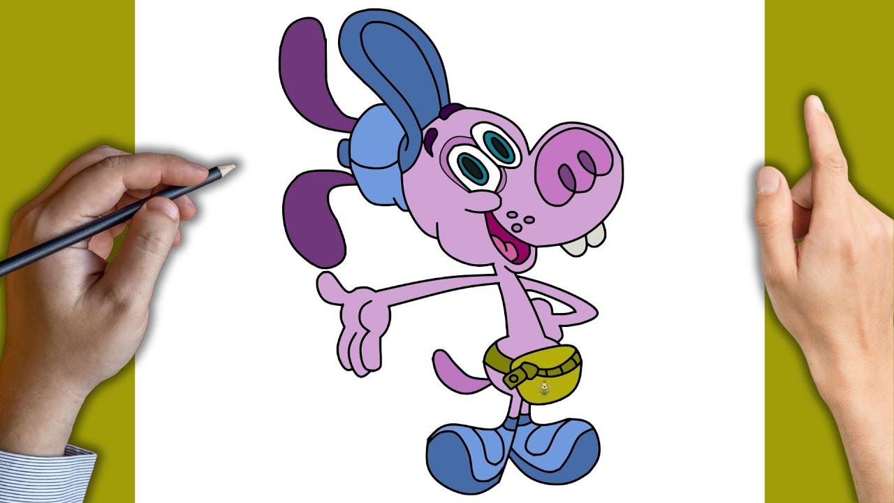 Como Dibujar Bloofy y Bolsi | Intensamente 2 | Paso a Paso - YouTube