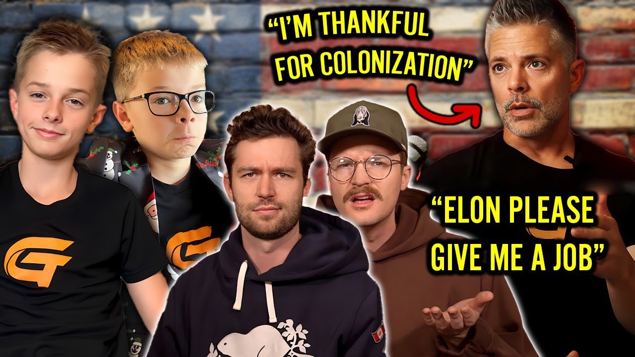 This Right-Wing Podcaster uses his Kids for Content - YouTube