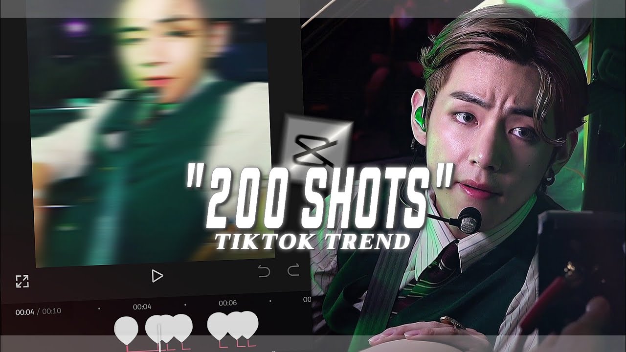 "200 SHOTS BANG" tiktok trend edit tutorial - capcut - YouTube