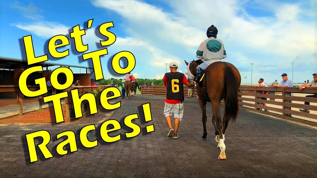 LET'S GO TO THE RACES! - YouTube