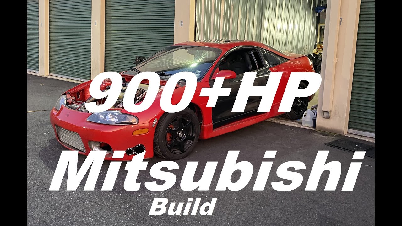 900+ hp Mitsubishi eclipse, BIG TURBO, AWD, RACECAR! - YouTube