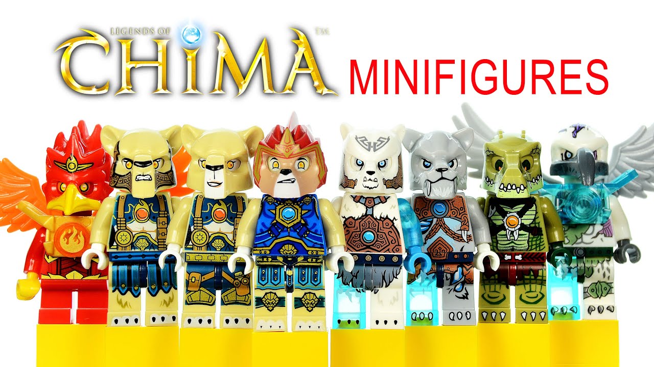 LEGO Legends of Chima KnockOff Minifigures Set 9 Review - YouTube