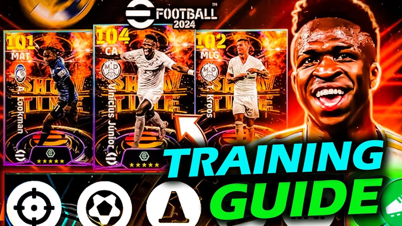 Vinicius Jr.Showtime🤩/Kroos/Lookman🔥perfect training guide efootball ...