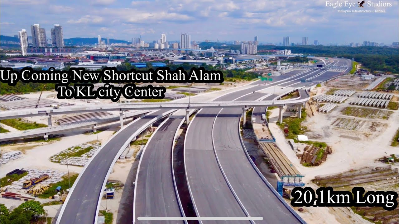 DASH Highway Penerangan Penuh ( jalan Pintas Shah alam ke pusat bandar ...