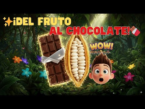 Del Cacao al Chocolate 🍫✨ | Un Viaje Mágico que Fascina a Niños y Grandes