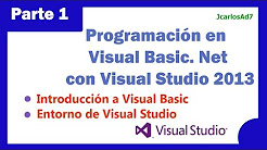 Programación en Visual Basic. Net con Visual Studio 2013 - YouTube