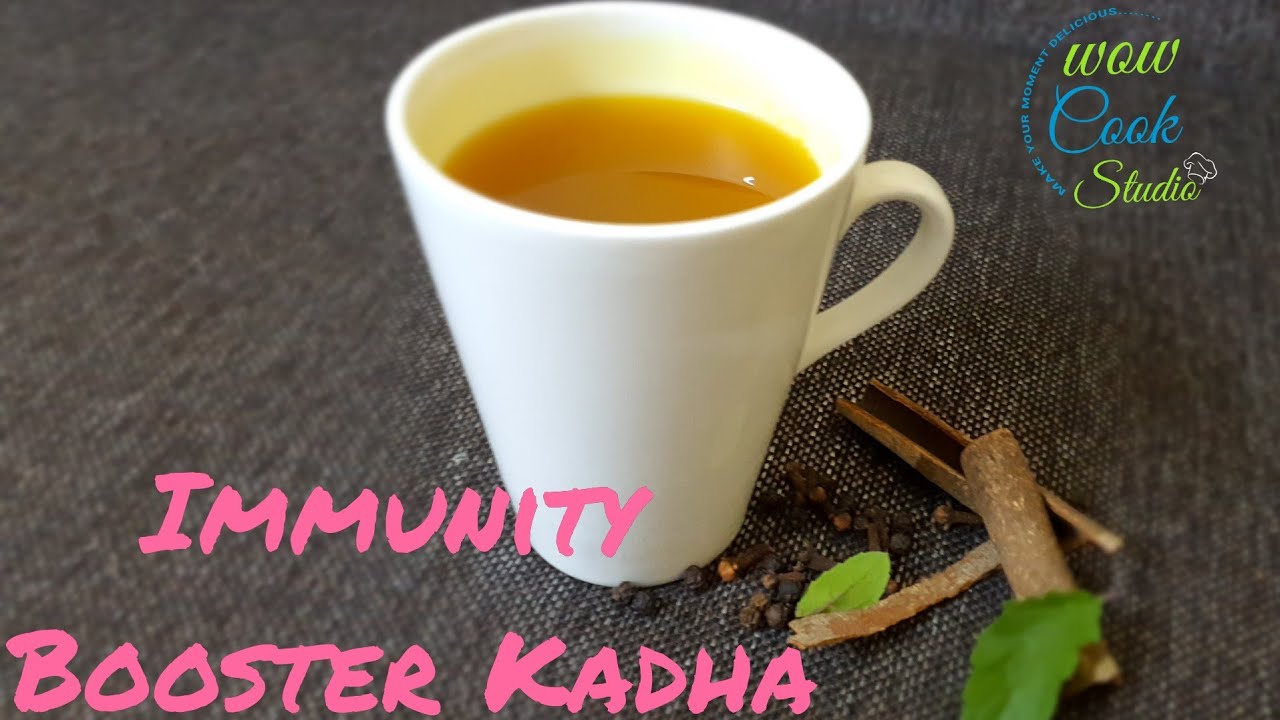 IMMUNITY BOOSTER KADHA | HOME REMEDIES FOR COLD & COUGH | AYURVEDIC ...