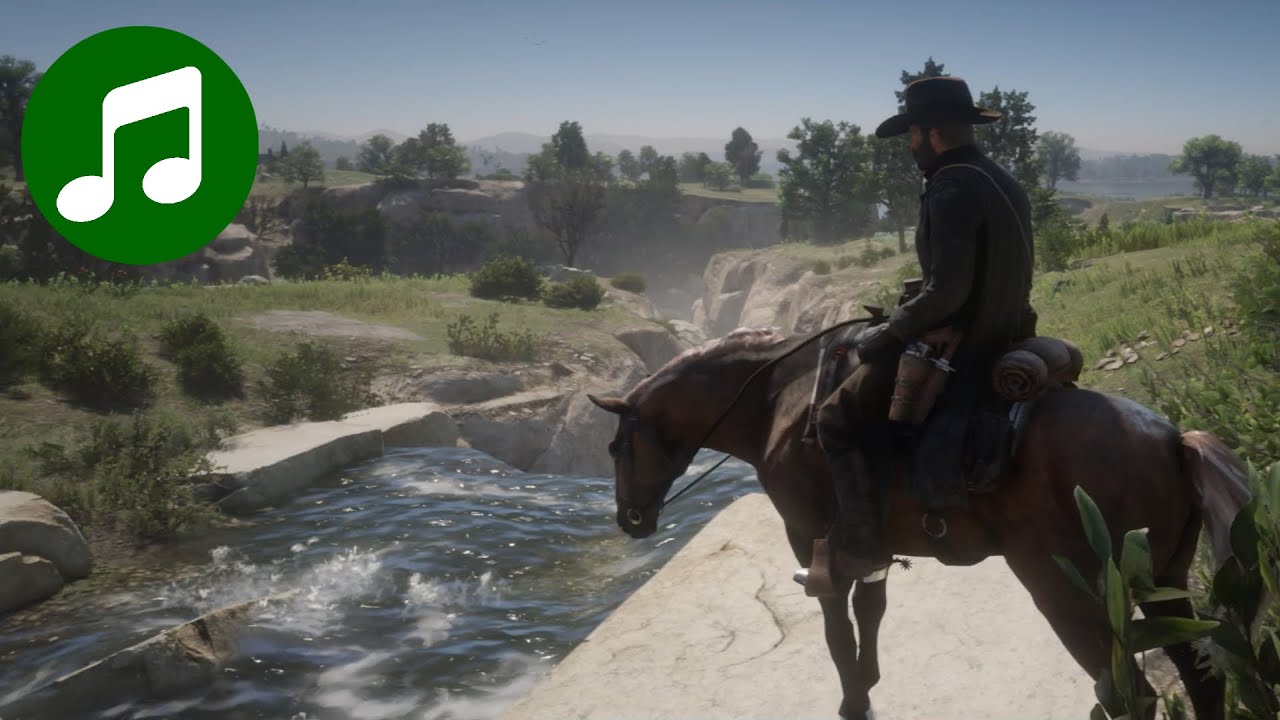 Relaxing RED DEAD REDEMPTION 2 Ambient Music 🎵 River Lookout (RDR2 ...
