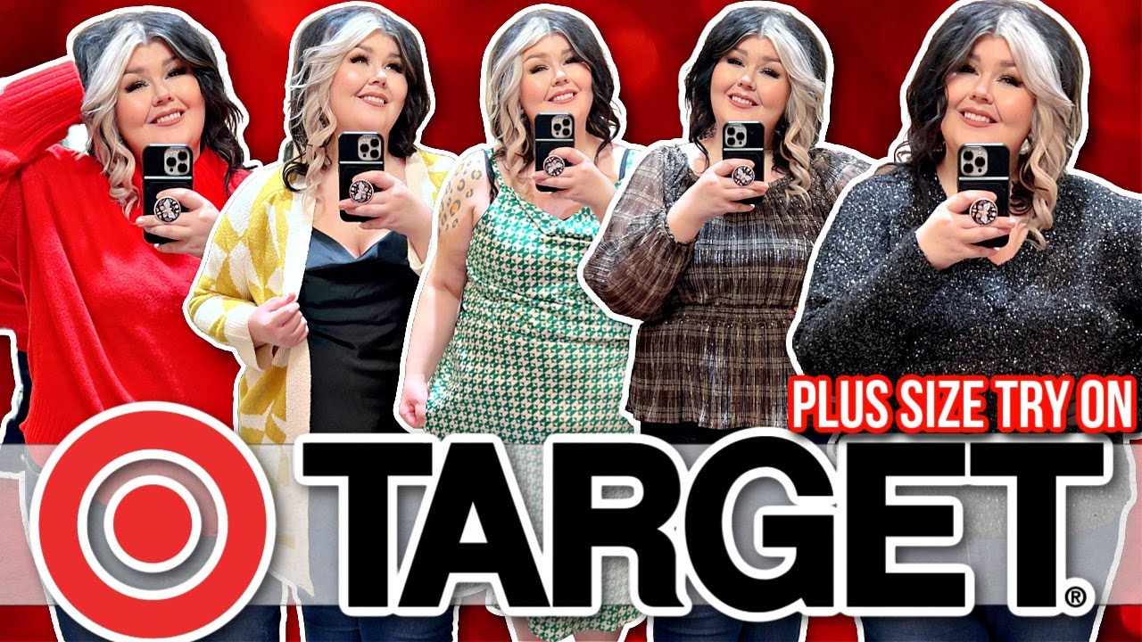 TARGET Plus Size Try On In The Dressing Room | Dec 2022 - YouTube