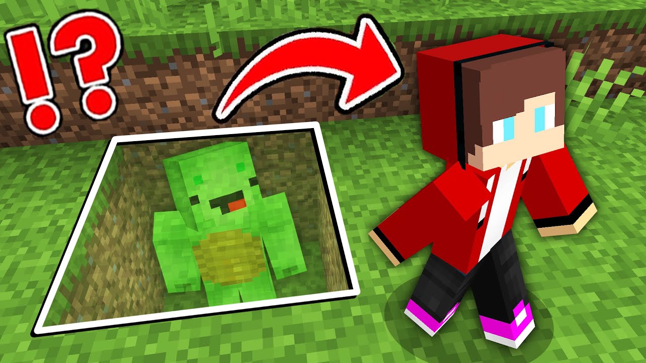 How Mikey Protected Security House From JJ in Minecraft - Maizen - YouTube